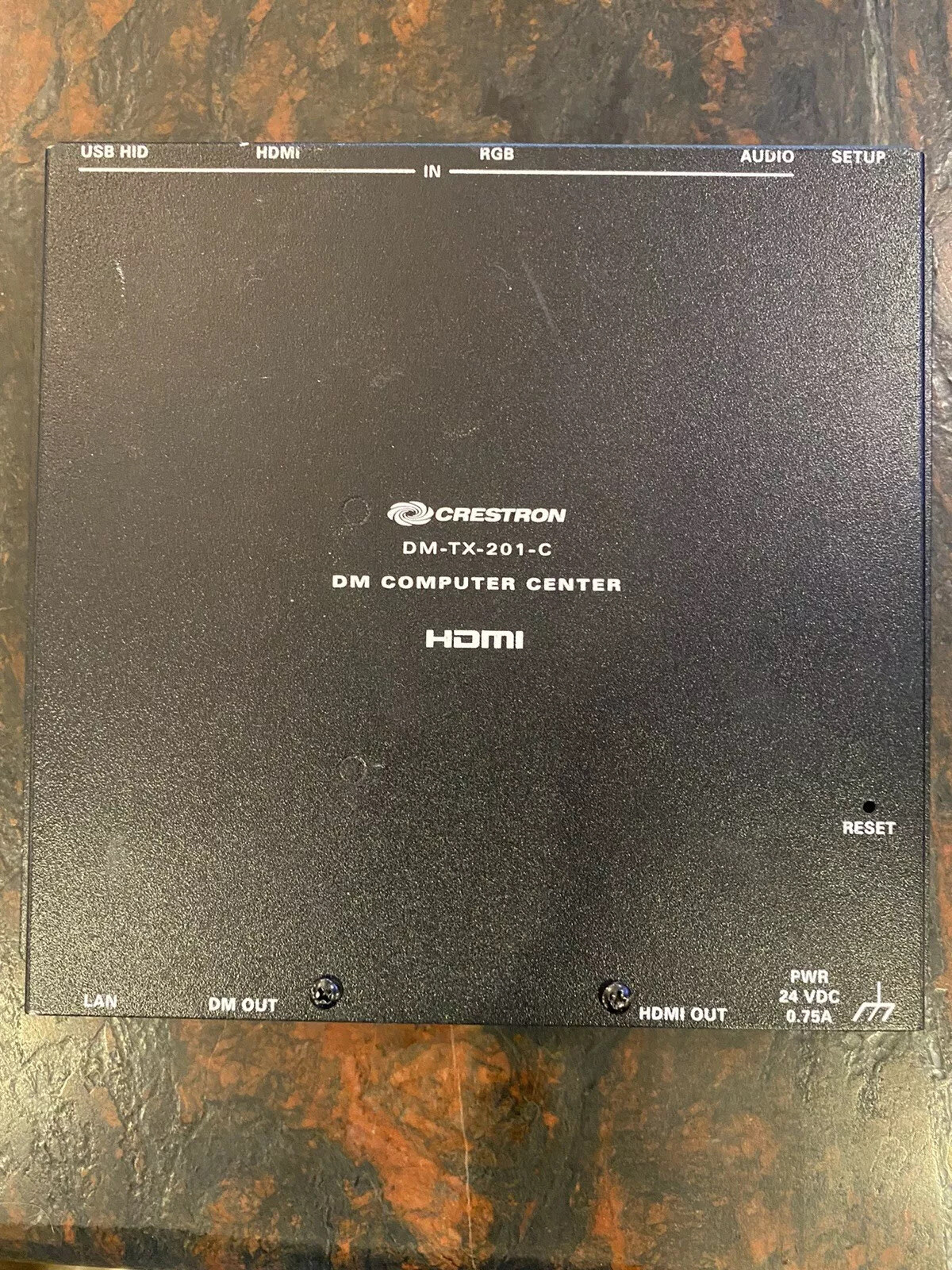 Crestron DM-TX-201-C DM COMPUTER CENTER HDMI/HDBT 24VDC | eBay