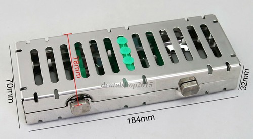 1pc dental instrument cassette autoclave Tray Box stainless steel ...