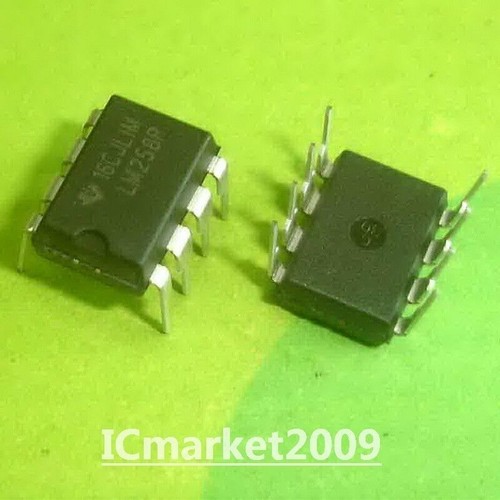 100 PCS LM258P DIP-8 LM258 Dual Operational Amplifier Chip IC #D6 ...