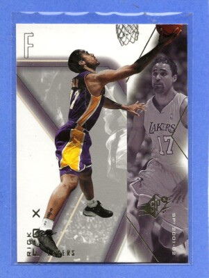 RICK FOX - 2001-02 Upper Deck SPx - #40 - Lakers - Comb. Shipping ...