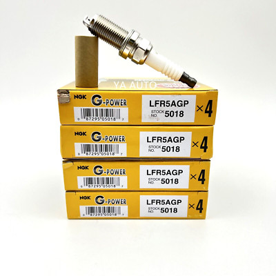 NGK LFR5AGP #5018 Set of 16 Iridium Spark Plugs 2009+ 5.7L 6.4L Hemi ...