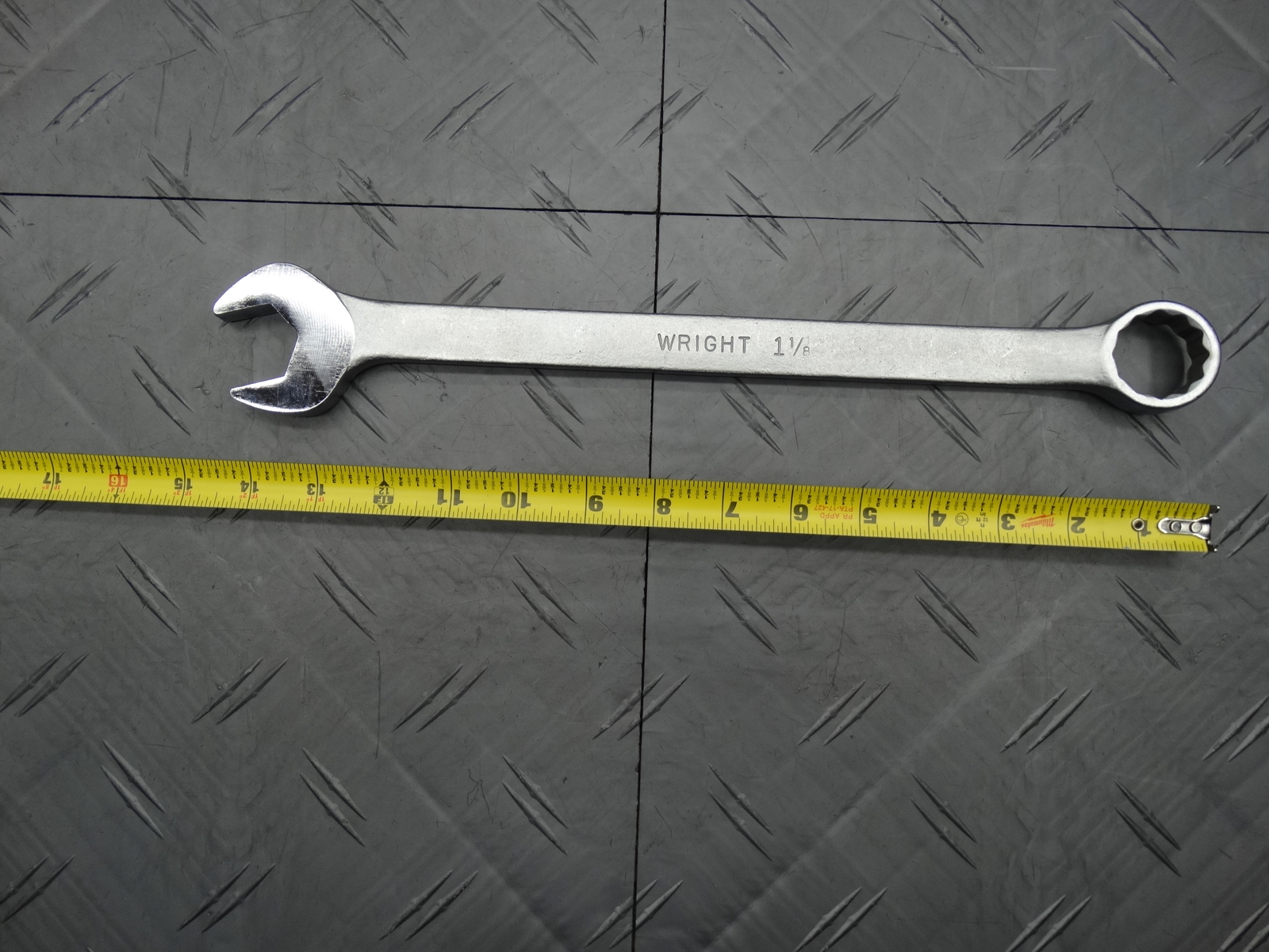 WRIGHT Wrench 1 1/8" Combination Wrench 14in Long 1136 Made in USA | eBay