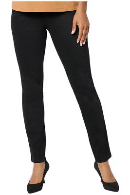 Women With Control Prime Stretch Tummy Control SlimLeg Pants Black | eBay