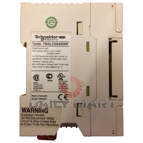 Schneider TWDLCDE40DRF PLC Module 1 Year for sale online | eBay