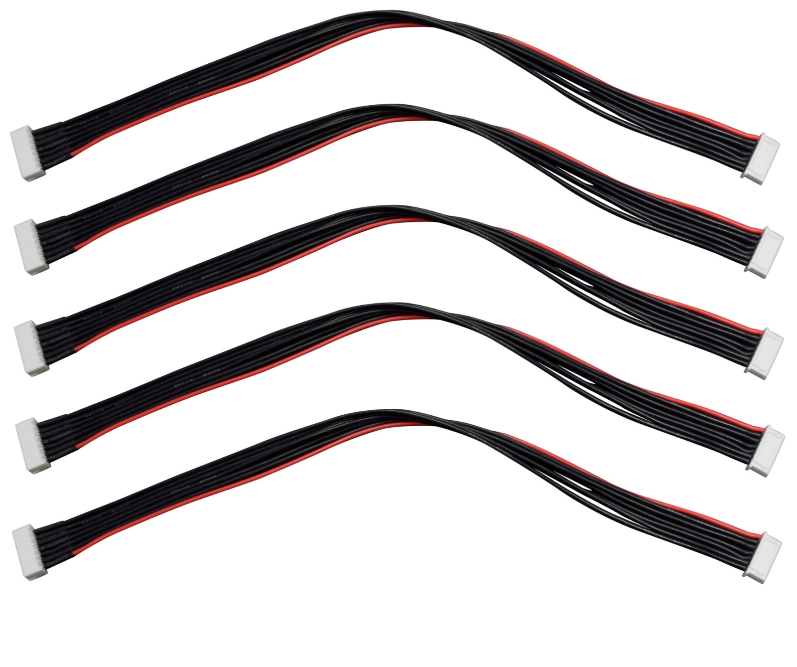 Apex RC Products JST-XH 6S 6" / 150mm Balance Plug Extension Lead - 5 ...