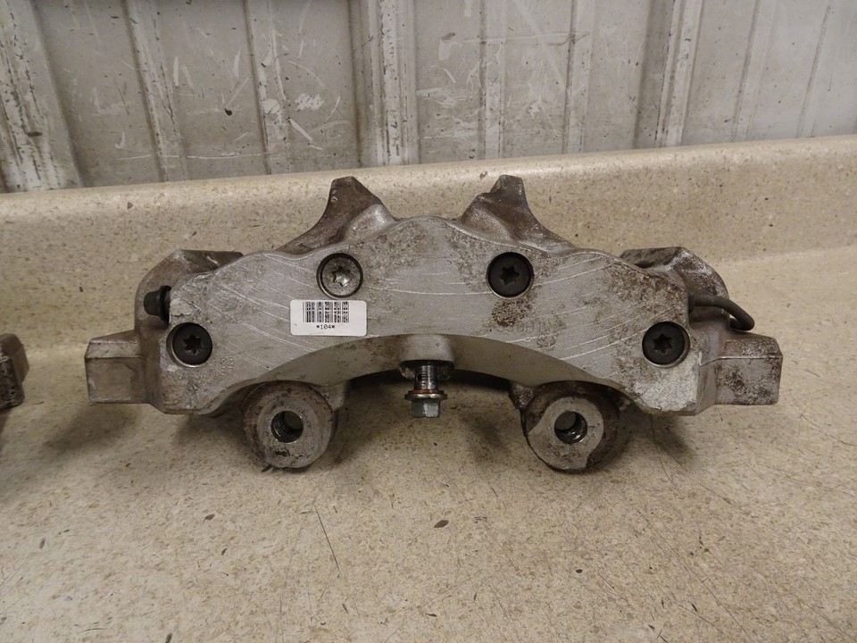 05 13 Chevrolet Corvette C6 Z06 Front Brake Calipers 6 Piston Set ...