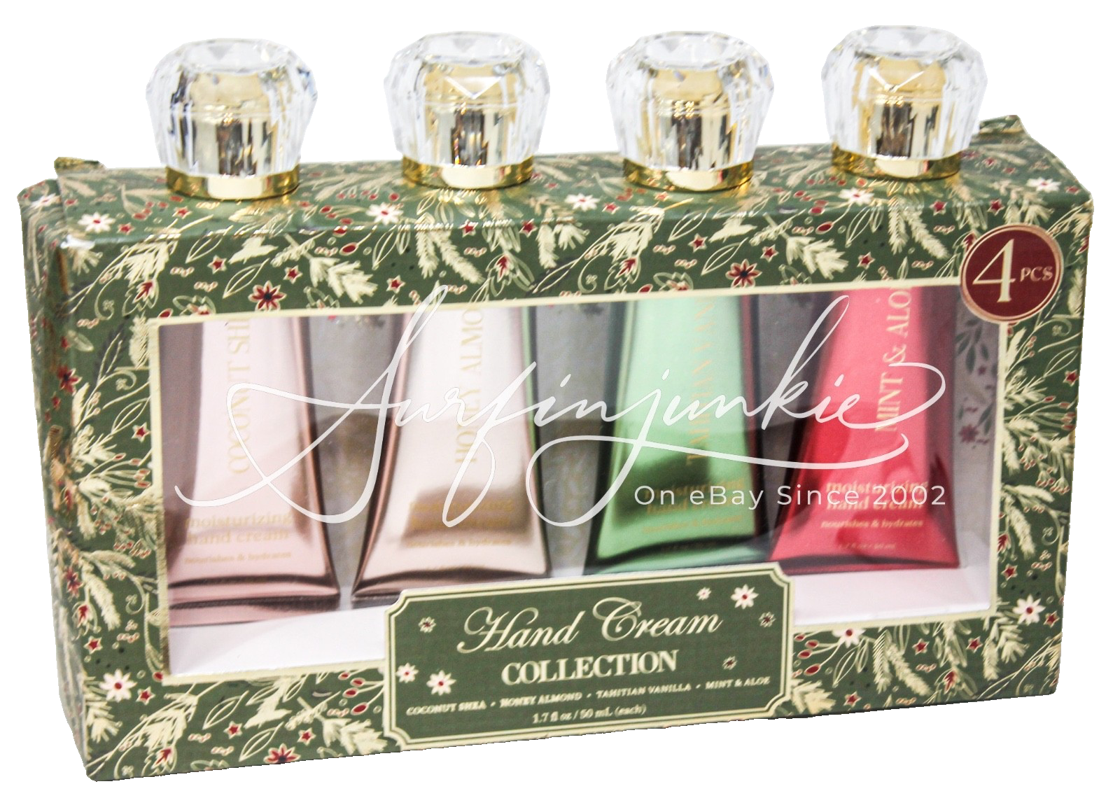 Live Green Livegreen Hand Cream 1.7 oz 4pc Coconut Honey Almond Mint ...
