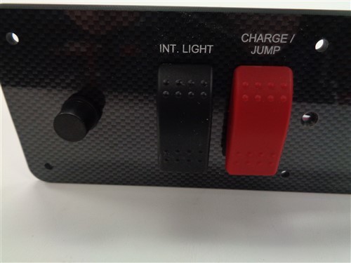 TUFFY TROLLING MOTOR ROCKER SWITCH PANEL KARBONN KNIT 00019919 CARBON ...