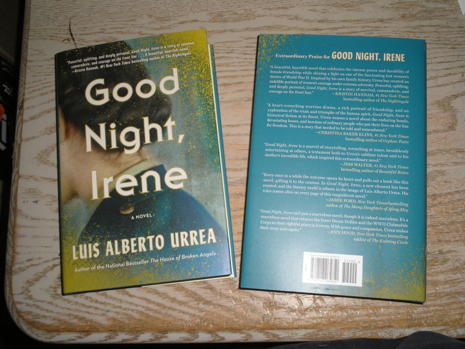 SIGNED 1st print GOOD NIGHT IRENE A Novel HARDCOVER, 2023 Luis Alberto ...