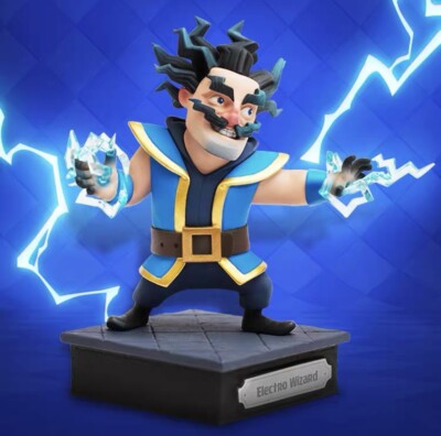 Supercell Clash Royale Electro Wizard Figure | eBay
