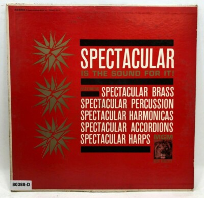 Vintage VINYL RECORD Spectacular Is The Sound Brass Harmonicas ...