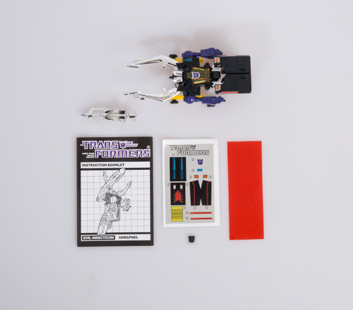 Transform G1 Insecticons set reissue BOMBSHELL KICKBACK SHRAPNEL MISB ...