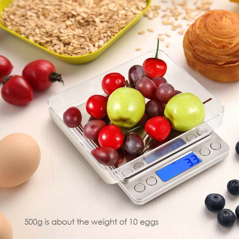 Kitchen Scale Electronic Food Weighing Digital Scale Postal 3000g x1g ...