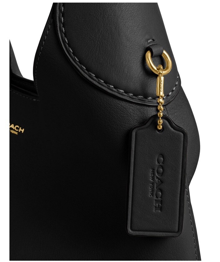 ️ Coach Brooklyn 28 Medium B4/Black CU068 Leather Shoulder Bag | eBay