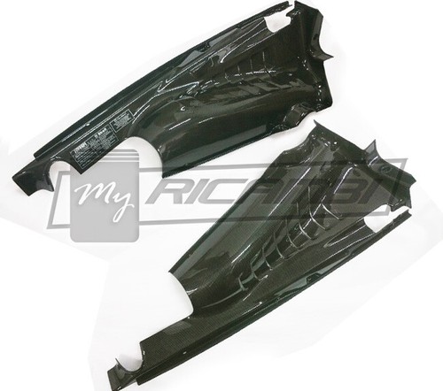 Ferrari 488 Pista & F8 Tributo Fiber Engine Covers (With Heat Shield ...