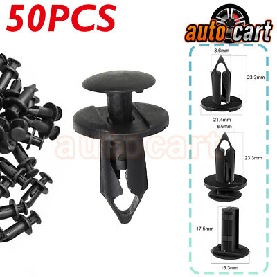 Fender Bumper Rivets For GM 21030249 Chrysler 6503598 Ford N807389S ...