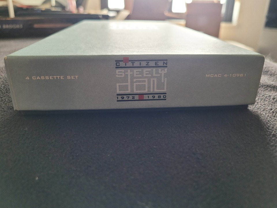 Steely Dan Citizen 1972 - 1980 4 Cassette Box Set & Book | eBay