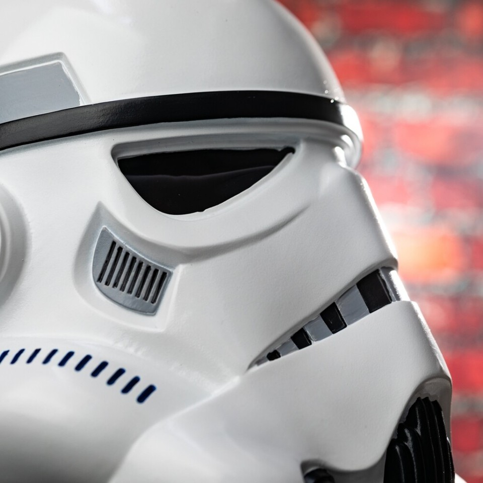 Star Wars Imperial Stormtrooper Mask Cosplay Helmet Resin Replica Prop ...