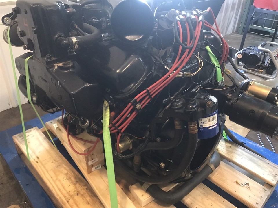 MerCruiser Marine inboard 7.4 L 454 340 HP Engine NO SALT Drop In Ready ...