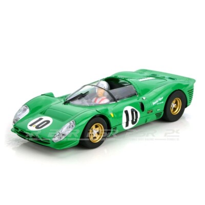 Scalextric C4491 Ferrari 330 P4 Green David Piper No.10 Front/Rear ...