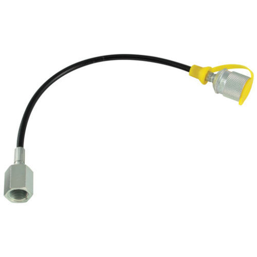 400 Bar Microbore Test Point Hose Assembly 1/4 BSPP Female Gauge M16 x ...