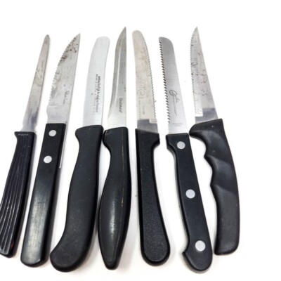 7 Pcs Robert Welch, Tramontina, Chefmate and Assorted Kitchen Knife Set ...