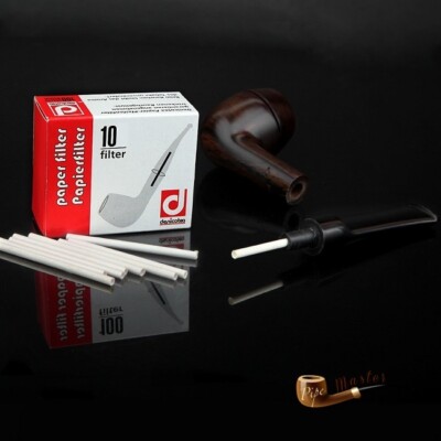 PAPER FILTERS COOLERS Filter 3 mm for TOBACCO SMOKING PIPES Denicotea ...