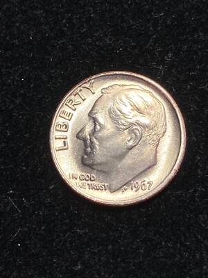 1967 P Dime BU | eBay