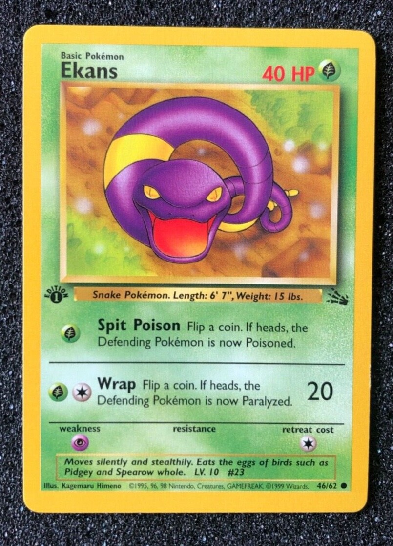 Snake Pokemon Cards