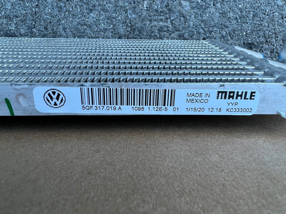 NEW OEM GENUINE 19-20-21-22-23-24 AUDI Q3 2.0L TRANSMISSION OIL COOLER ...