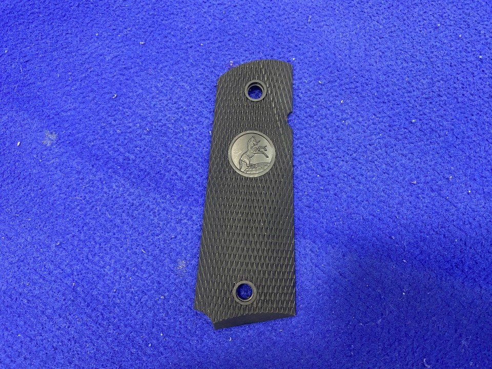 Colt 1911 Factory Black Plastic Grips with Colt Emblems | eBay