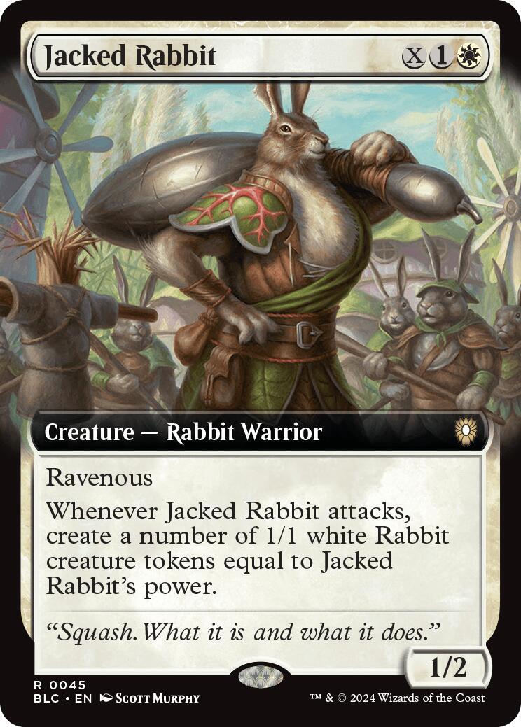 Jacked Rabbit (Extended Art) Commander: Bloomburrow Regular for sale ...
