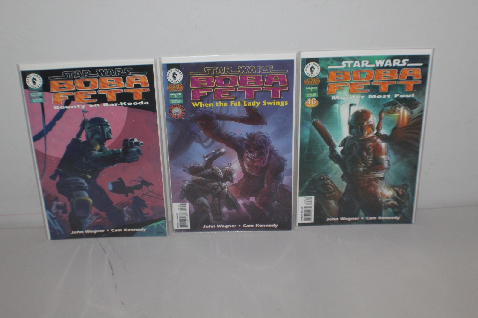 BOBA FETT Bounty on Bar-Kooda Enemy of the Empire 1-3 NM Lady Swings ...