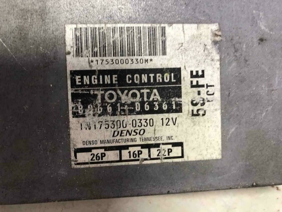 1997 TOYOTA CAMRY ENGINE CONTROL MODULE # 89661-06361 | eBay