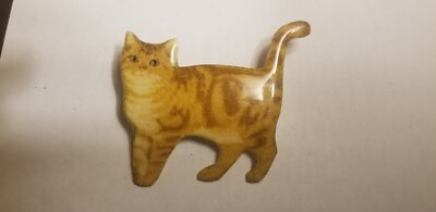 MB Designs CAT BROOCH PIN Bonnie Moreno unsigned | eBay