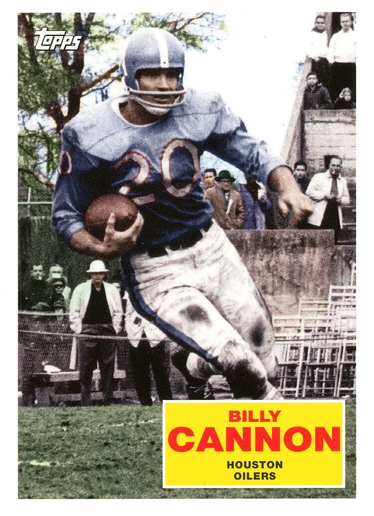 FLASHBACK Billy Cannon INSERT RAIDERS OILERS CHIEFS LSU | eBay