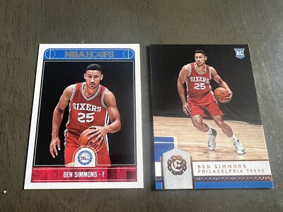 Ben Simmons 2 Card Rookie Rc Lot LSU Tigers Sixers Nets NBA | eBay