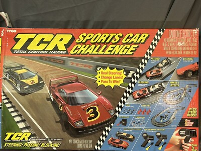 Tyco TCR Sports Car Challenge Race Set With Two Cars | eBay