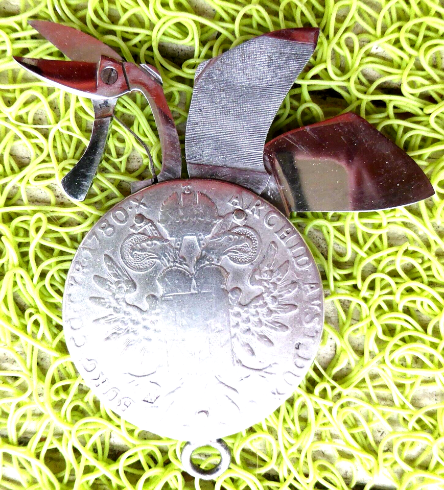 ELOI PERNET ONGLIER PIECE AUTRICHIENNE 1780 X . ARGENT COUTEAU LIME CISEAUX. | eBay