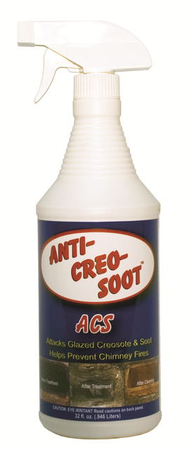 Acs-qt ACS Liquid Creosote Remover Anti-creo-soot 1 Quart Spray Bottle ...