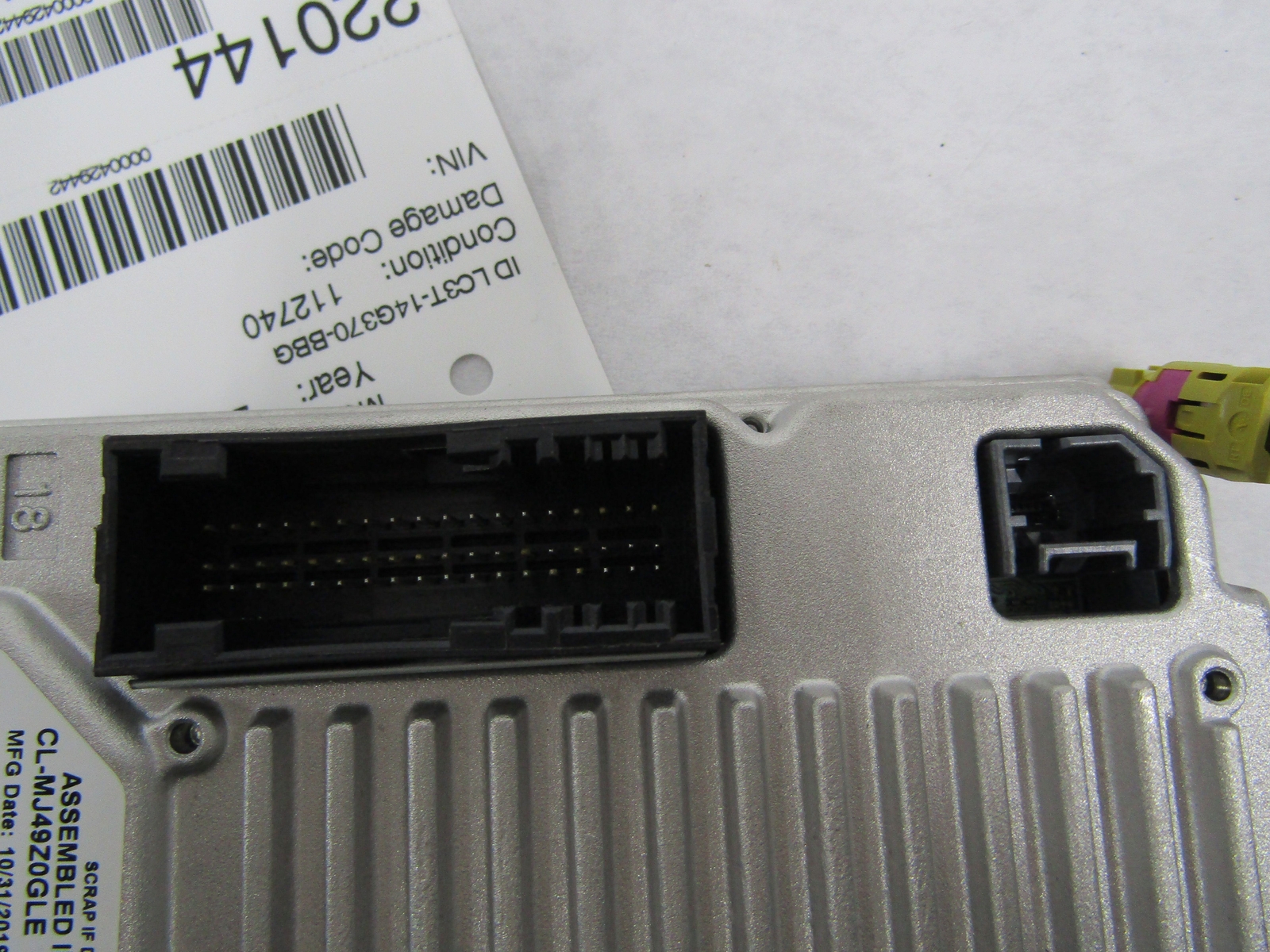 COMMUNICATION SYNC MODULE ID LC3T-14G370-BBG FORD F350 SD PICKUP 17 18 ...