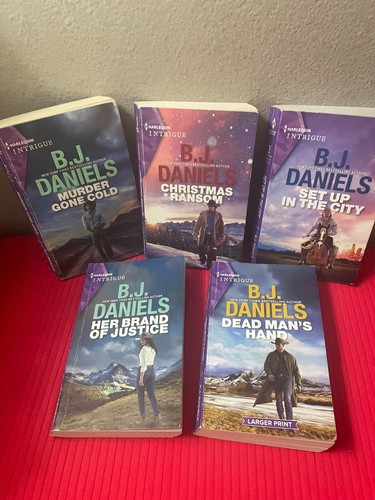 COLT BROTHERS INVESTIGATIONS Complete 5-Book Lot, B.J. Daniels, Mass ...