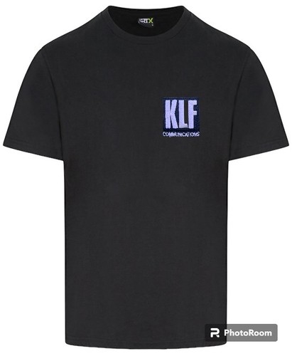 Black Large T Shirt Embroidered With Iconic KLF Logo. Classic 90 Rave ...