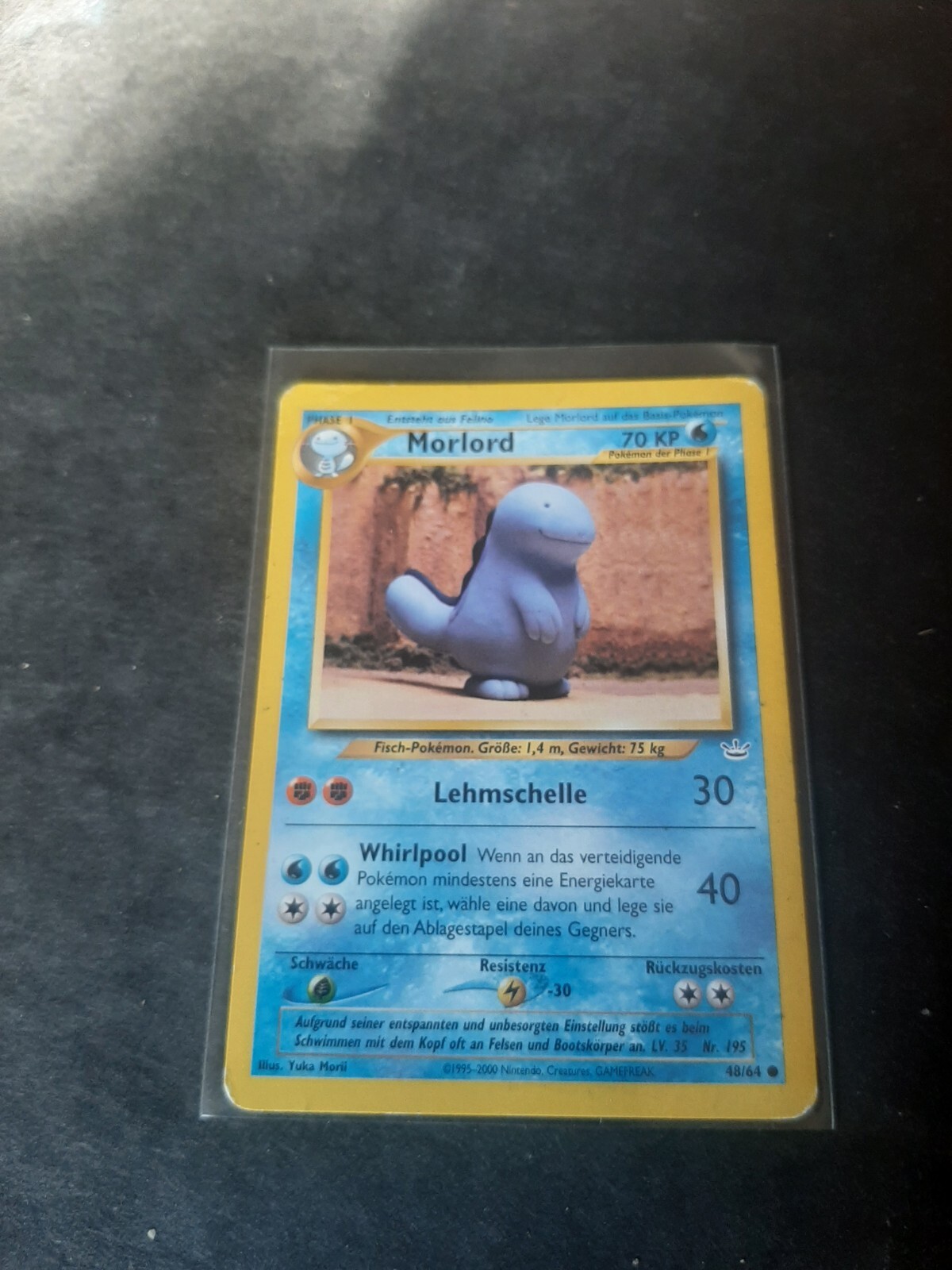 QUAGSIRE (MORLORD)- Neo Revelation Set - 48/64 - Pokemon TCG Card WOTC ...