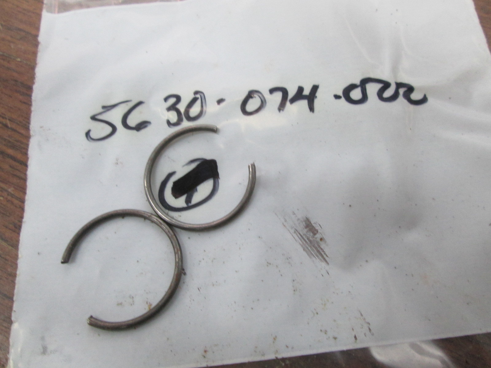 NOS Penton KTM Piston Wrist Pin Lock Rings Clips Circlips 5630074000 ...