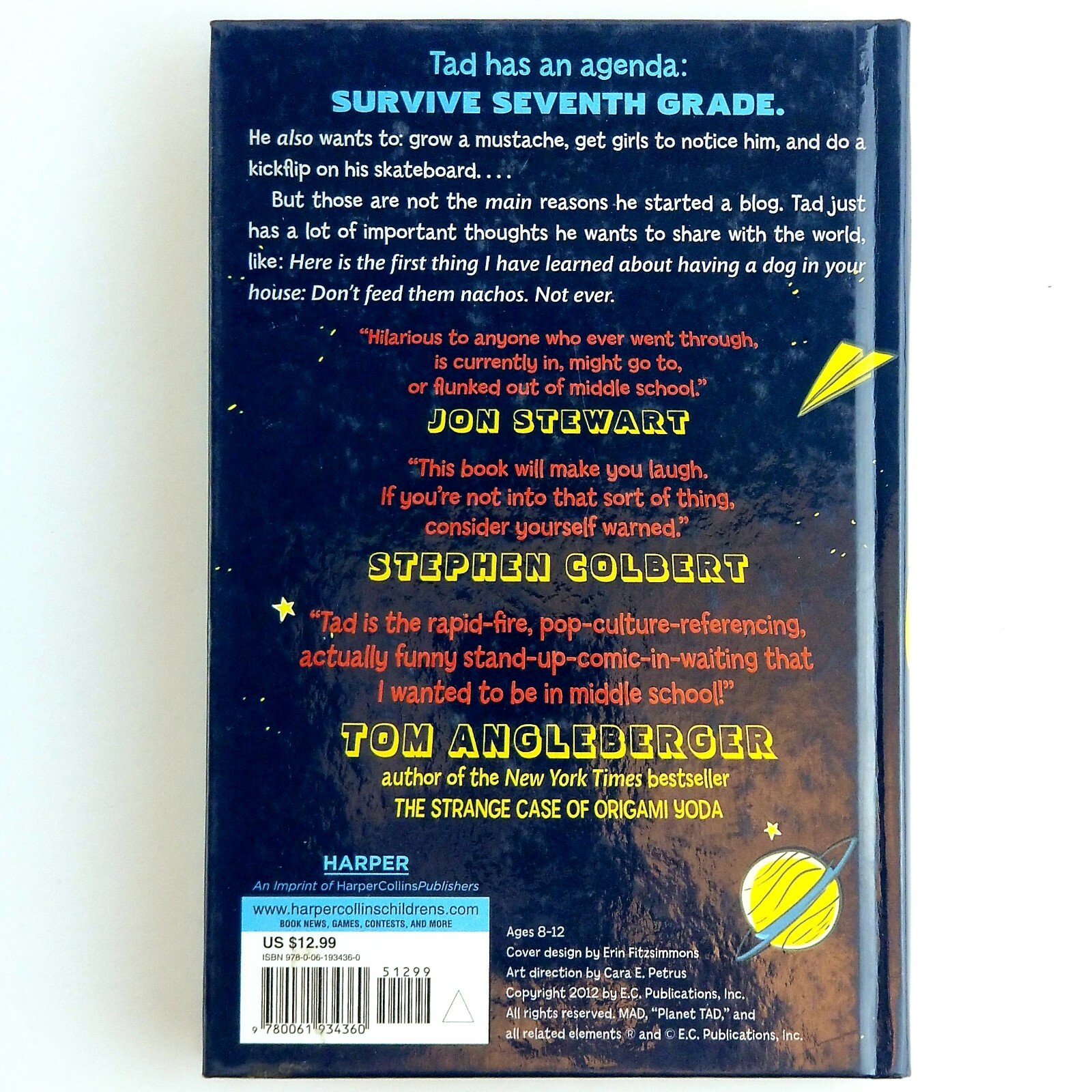 Planet Tad Mad Magazine Hardcover Illustrated Children's Fiction | eBay