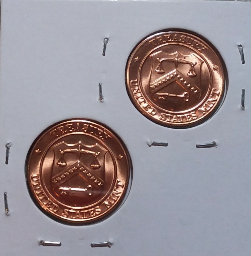 TREASURY COINS UNITED STATES MINT (2 COIN SET P & D) UNC | eBay
