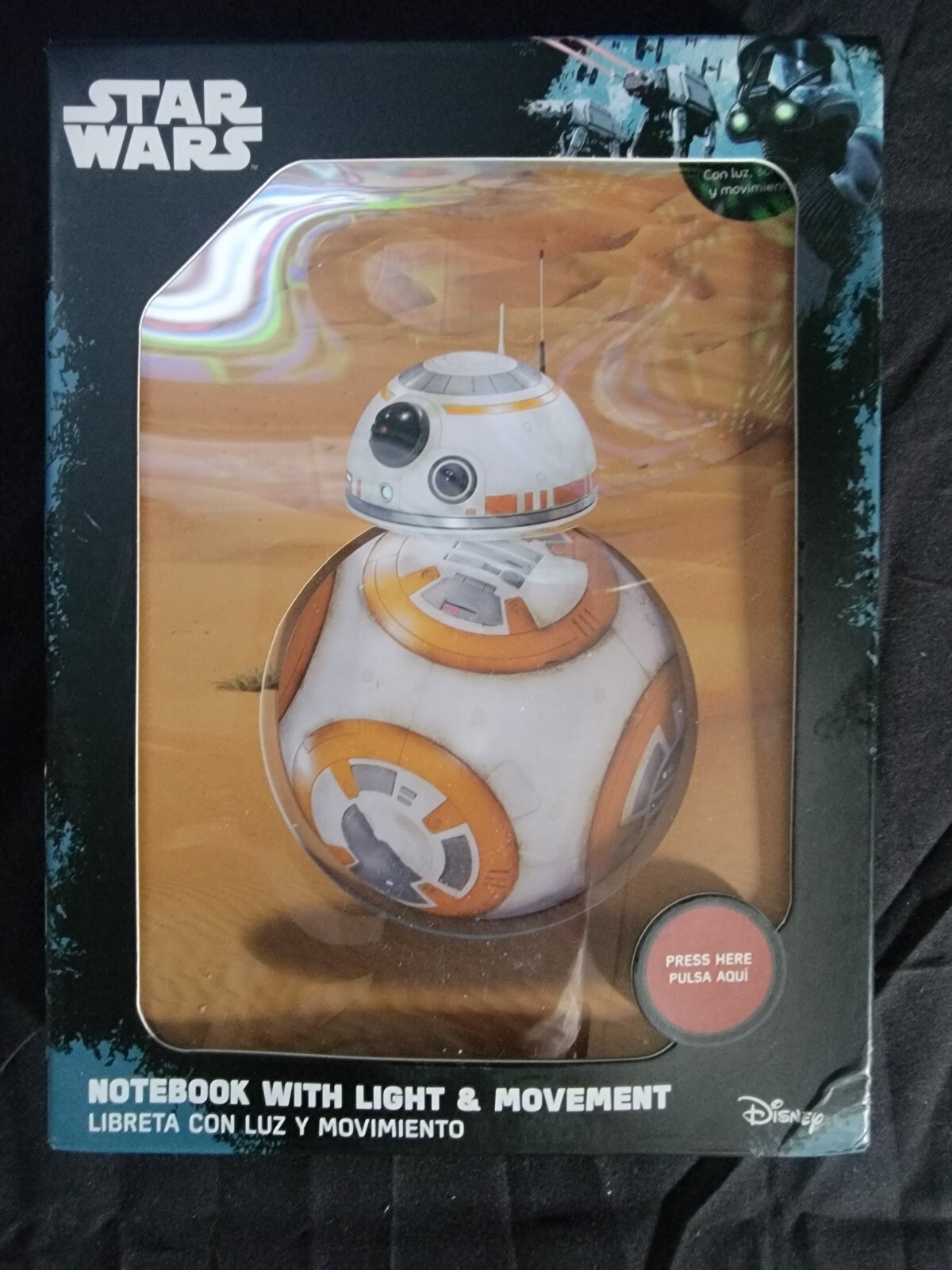 Star Wars Episode 7 Light Up Notebook BB-8 Desert Style | eBay