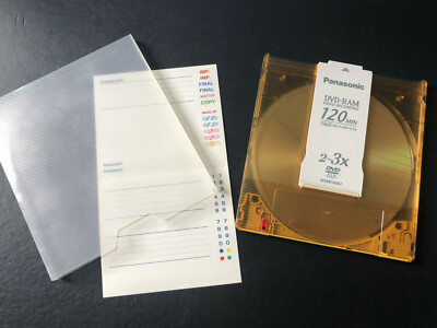 DVD-RAM Panasonic Cartridge-Type 120min (1 Stück) | eBay.de