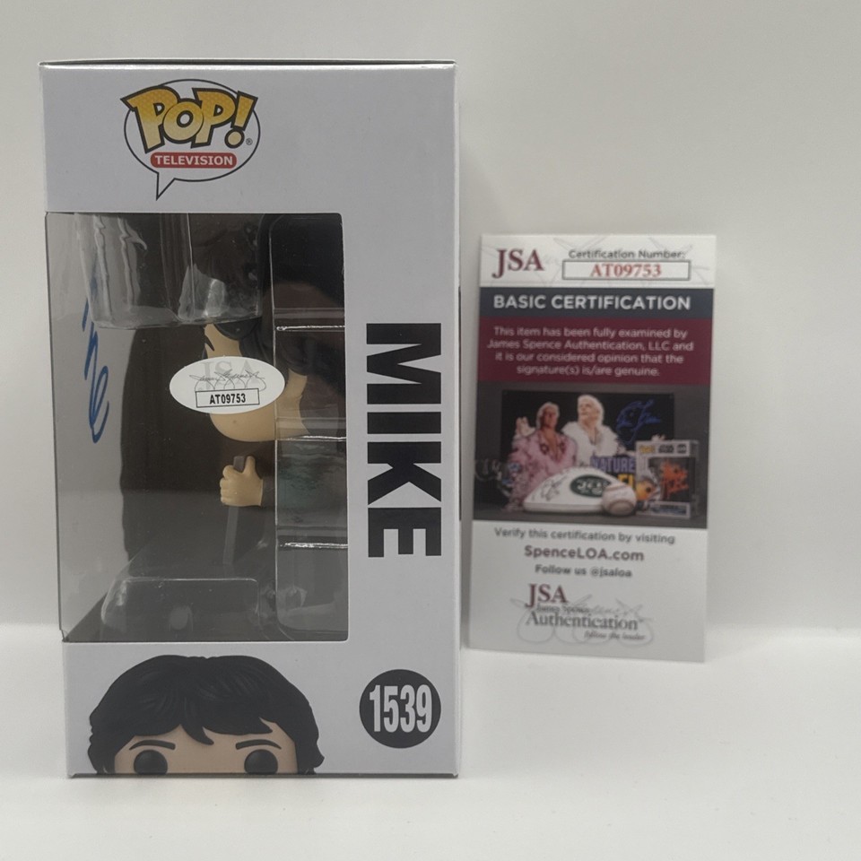 Finn Wolfhard Signed Mike Funko Stranger Things 1539 Authentic ...